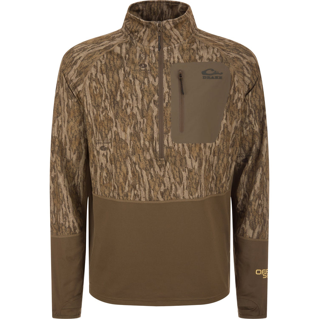 Drake EST Offset 1.0 Half Zip Pullover — The Boat Shed Store