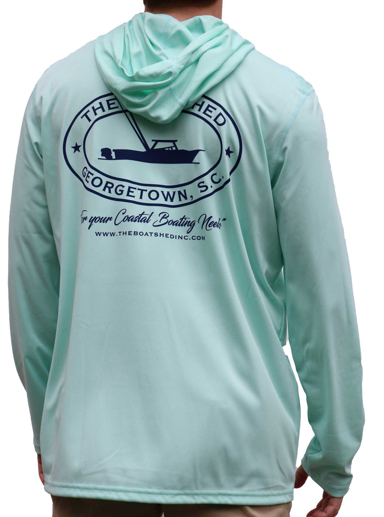 The Boat Shed Hooded Performance Shirts | The Boat Shed — The Boat Shed ...