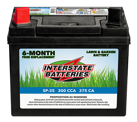 Interstate Lawn Mower Battery SP-35 | The Boat Shed — The Boat Shed Store